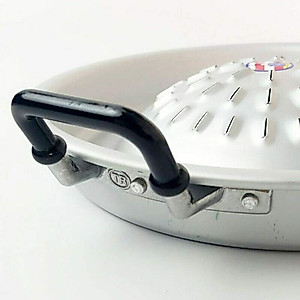 Cozinest Mookata Thai Korean Bbq Smoke Steak Grill Charcoal Pan Pork Hot Pot Aluminium Asian Cookware Style 12" 14" 16" (14 inch (35 cm)