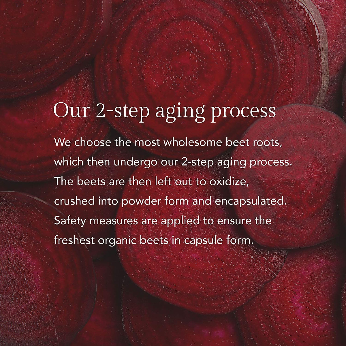 Think Remedy Aged Beet Root Capsules - Beet Pills for Stamina - Organic Beet Root Powder - Nitric Oxide Supplement - Nitrate No Sugar - 30 Capsules - Beet Root Supplement - Super