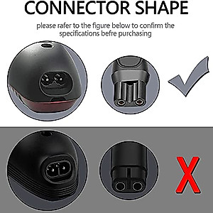 15V Shaver Charger Cord Fit for Philips Norelco HQ8505 7000 5000 3000 9000 Series mg7750 mg7790 Electric Shaver Razor,Aquatec,Arcitec,Multigroom Beard Trimmer Adapter Power Supply Charging Cord
