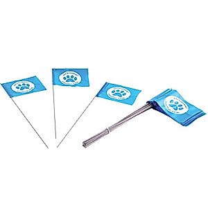 Educator FLAGS-50 Boundary Flags for E-Fence Underground Fence Containment System for Dogs, (Set of 50)