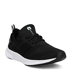 New Balance Women's FuelCore Nergize Sport V1 Sneaker, Black/White, 8.5 Wide