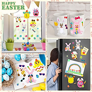 Zonon Make a Sticker for Kids, 36 Sheets Make an Face Animal Face Decals, Make Your Own Stickers for Birthday Party Favors, Boys Girls School Reward(Cute Style)