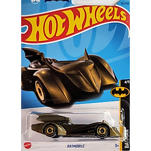 Hot Wheels Batman 5 Car Set Bundle Version 3