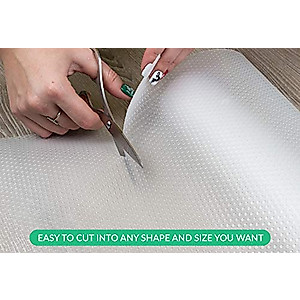 N/A HomePro Shelf Liner 17.5 Inch x 20 FT, EVA Waterproof Non-Slip Kitchen Liner, Cabinet Liner, Drawer Mat for Kitchen Cabinets, Storage, Shelves, Shoe Rack, Washable Refrigerator Mat