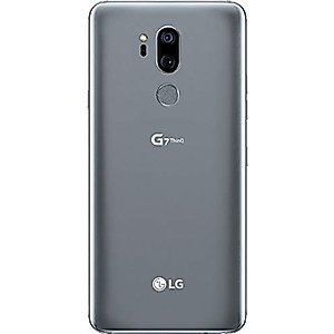 LG G7 ThinQ GSM Unlocked LGG710 w/ 64GB Memory Cell Phone 4G LTE - US Version - Platinum Gray