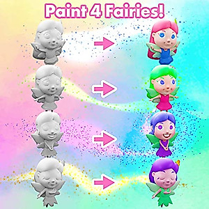 Creative Kids Miracle GRO Fairy Garden DIY Magical to Plant, Grow and Decorate Including LED Bedside Night Light! - Growing Kit & Your Own Gift Age 6+, Multicolor (62851)