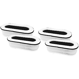 Nispira 3-in-1 True HEPA Replacement Filter For Air Purifier RP-AP068, Compatible with Renpho. 4 Packs