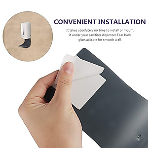 Drip Tray for Automatic Dispenser, Dispenser Drip Tray Wall Mount Soap Dispenser Bracket, Drip Catcher for Foam Soap Dispenser/Laundry - Grey