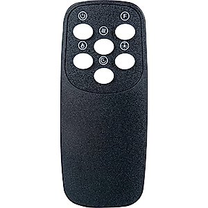 Replacement Remote Control for Oneinmil H20011 IF-1340TCL IF-1350TCL IF-1330TCL 3D Electric Fireplace Insert Heater