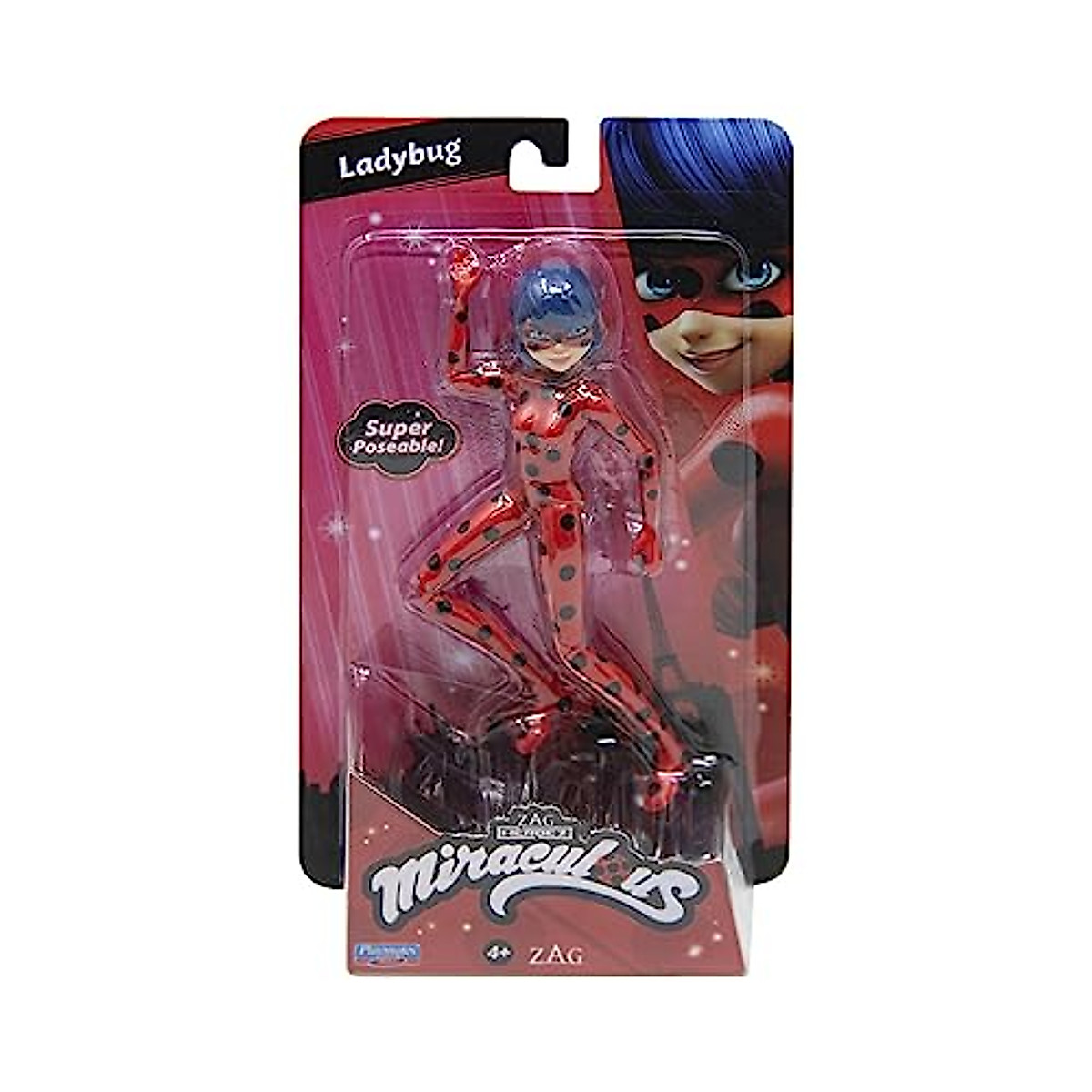 Miraculous Ladybug Lucky Jewels Charm Bracelet, Necklace, Dangle & More! (Blind Box) - Collect All 68 Gems! with 5.5" Super Articulated Doll (3)