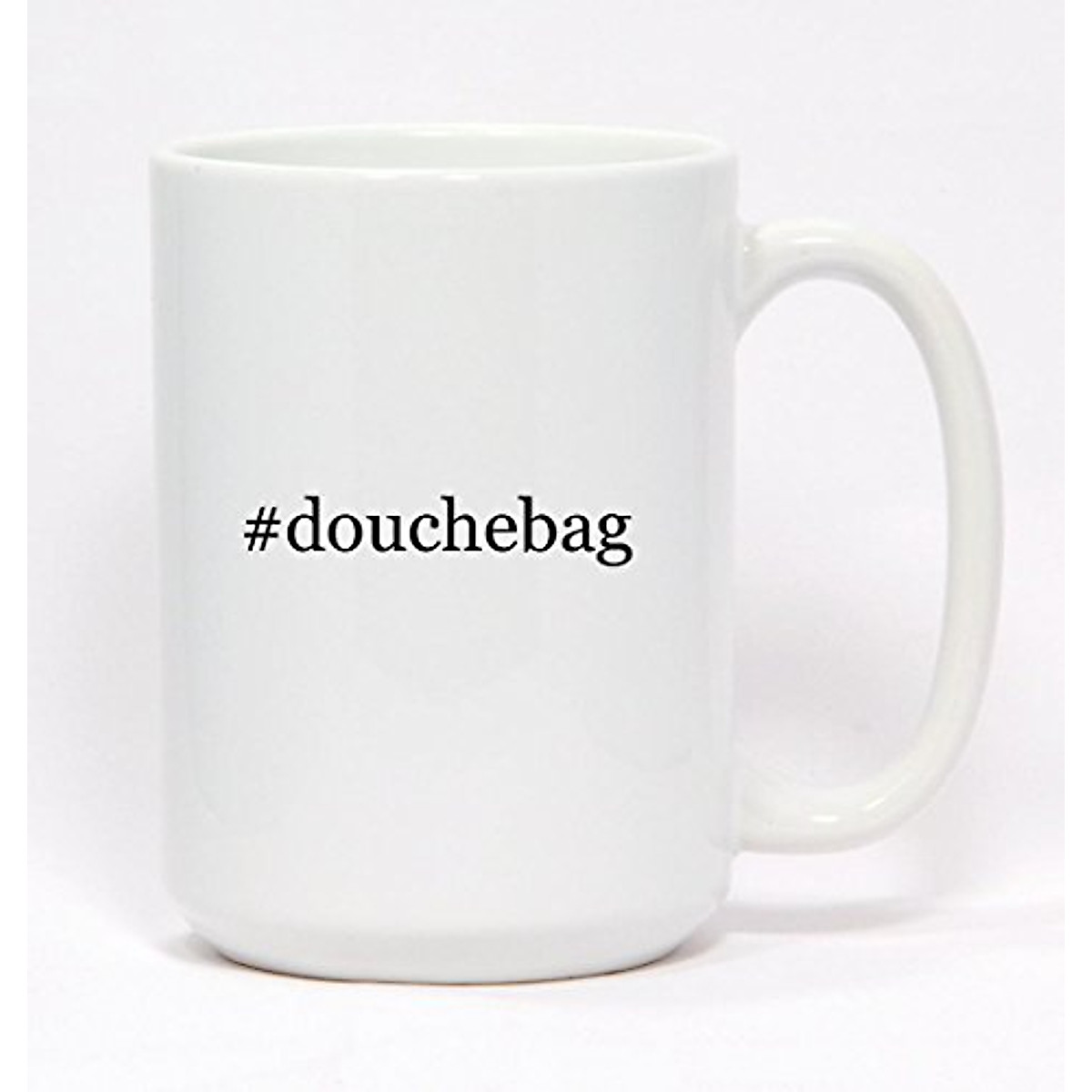 Los Drinkware Hermanos #douchebag - Hashtag Ceramic Coffee Mug 15oz