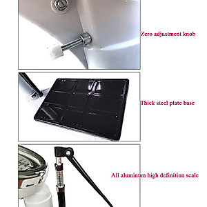 Bathroom Mechanical Scale Professional Height and Weight Scale Oversized Dial, A Health Detector with A Chair