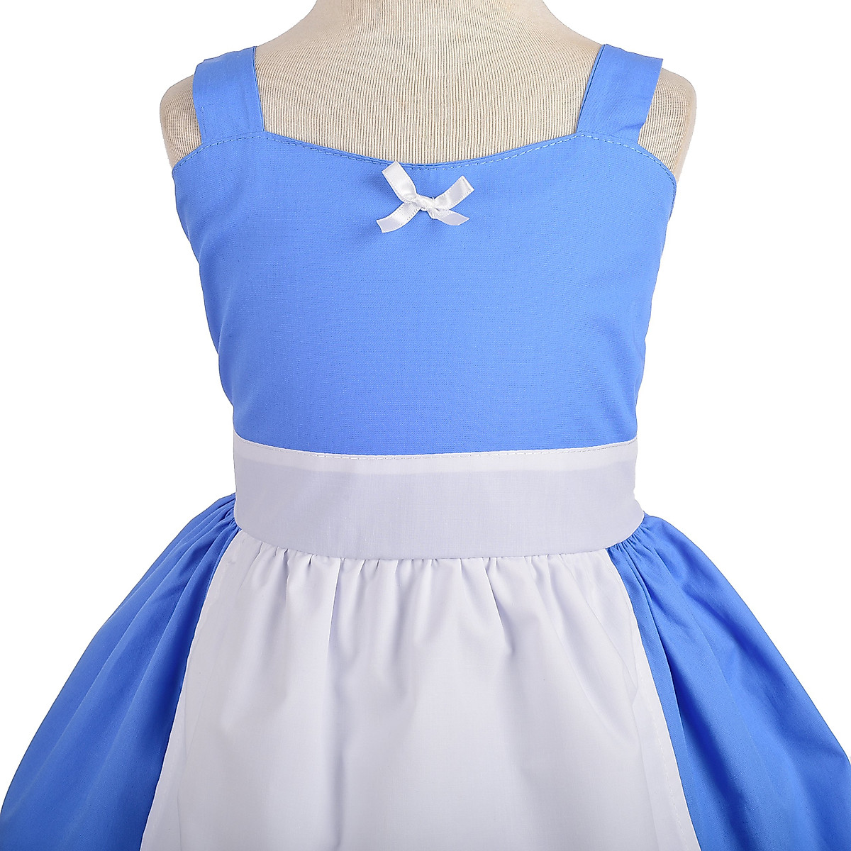 Dressy Daisy Princess Dress with Apron Summer Outfit Casual Wear for Toddler Girls Size 3T