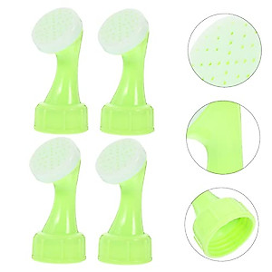 GANAZONO 16 Pcs Watering Can Nozzle Spray Bottle Sprinkler with Rose Head Watering Bottle Cap Nozzle Bottle Cap Sprinkler Portable Water Kettle Mini vase Plastic Water jug Bottle Sprinklers