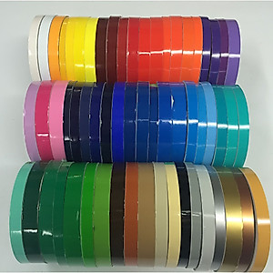 Red Oracal 651 Vinyl PinStriping, Pinstripes Tape for Autos, Bikes, Boats - Decals, Stickers, Striping, Pinstripes - 1/4"