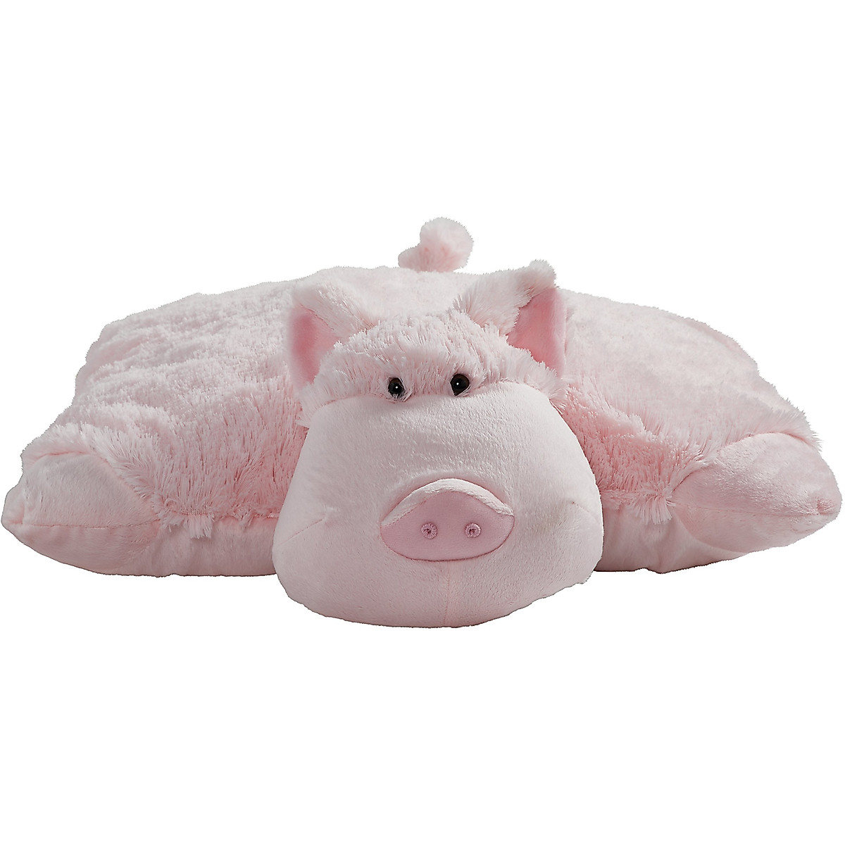 Pillow Pets Originals, Wiggly Pig, 18" Stuffed Animal Plush Toy , White
