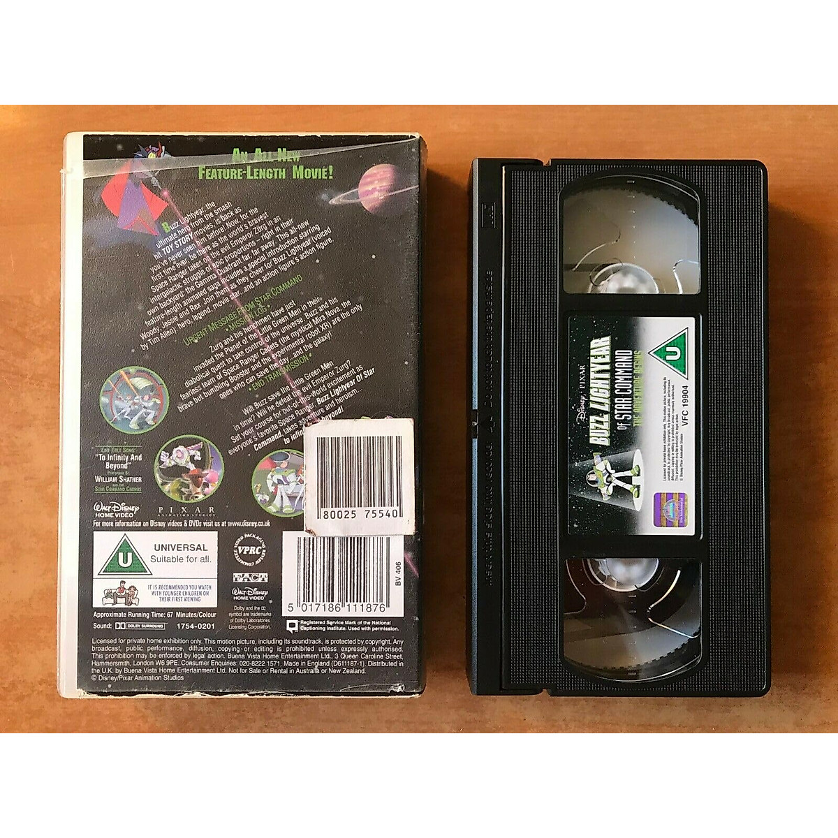 Buzz Lightyear of Star Command [VHS]
