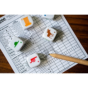 YAHTZEE National Parks Travel Edition | Classic Yahtzee Dice Game with a National Parks Theme | Perfect Travel Game for Families | Celebrate US National Parks Service
