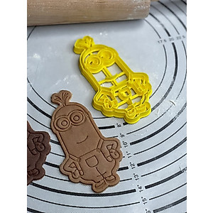 Kevin Cookie Cutter & Mold 5.2-Inch-Scale Produced by 3D Kitchen Art