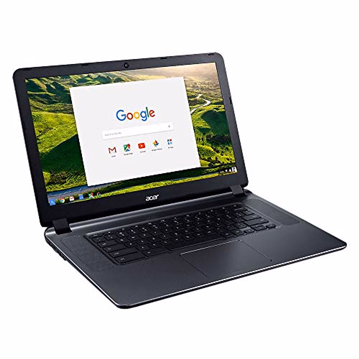2018 Acer CB3-532 15.6" HD Chromebook with 3x Faster WiFi, Intel Dual-Core Celeron N3060 up to 2.48GHz, 2GB RAM, 16GB SSD, HDMI, USB 3.0, Webcam, 12-Hours Battery, Chrome OS