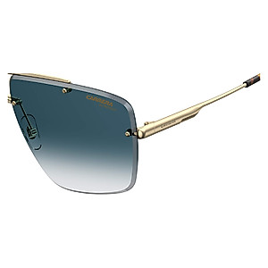 Carrera 1016/S Navigator Sunglasses, Gold/Blue Shaded, 64mm, 11mm