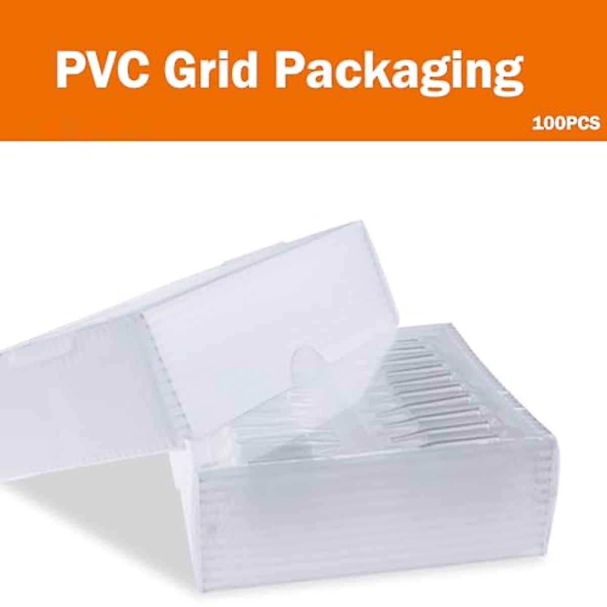 PEKYBIO Vial Insert, 6x31 mm Clear Glass Insert Conical Base, Volume 300 ul, Pack of 100