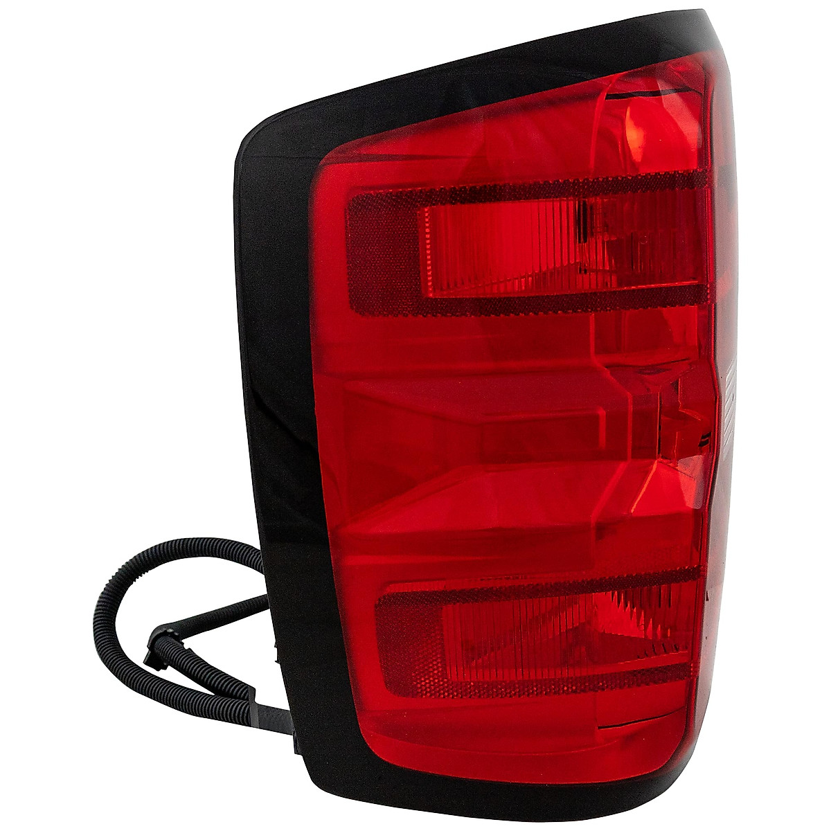 Evan Fischer Driver Side Tail Light Compatible with 2014-2015 Chevrolet Silverado 1500, Fits 2015 Chevrolet Silverado 2500 HD, Chevrolet Silverado 3500 HD Halogen GM2800261