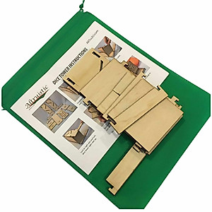 Critical Fail Dice Tower | Portable RPG Dice Roller | Fully Collapsible | Comes with Travel Bag | Tabletop Gaming | Large Dice Roller | Perfect for GMS, DND, Dungeons and Dragons, Pathfinder