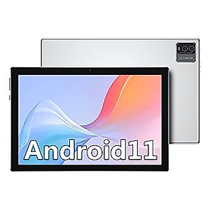 CUPEISI Tablet 10 inch Android 11 Tablets 2GB+32GB Quad-Core Tablet FHD 1280x800 Display Tablet (Silver)
