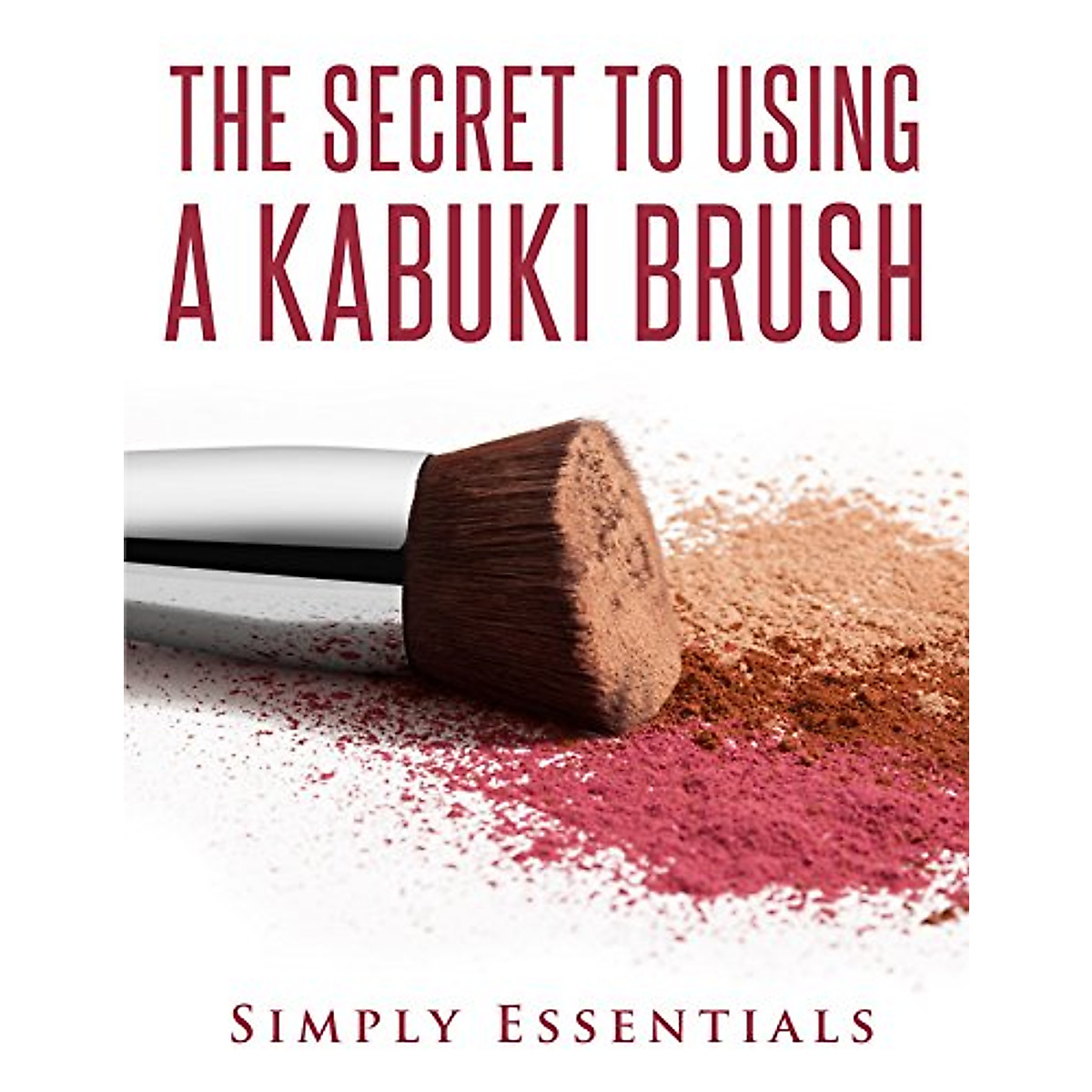 KABUKI PROFESSIONAL MAKEUP BRUSH With Big Flat Top for Liquid, Cream Mineral, & Powder Foundation & Face Cosmetics, Quality Design, Carrying Case & E-Book Included, Great For Gifts!