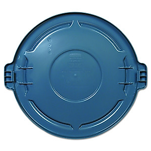 Rubbermaid Commercial Grey 24 1/2 x 1 1/2 Vented Round Brute Lid