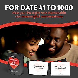 Conversation Cards for Couples - 101 Couples Conversation Starter Cards - Conversation Starter and Question Cards for Engaging and Thought-Provoking Conversations with Your Loved One