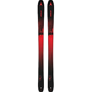 Atomic Maverick 95 Ti Skis Mens Sz 172cm Red Metallic/Black