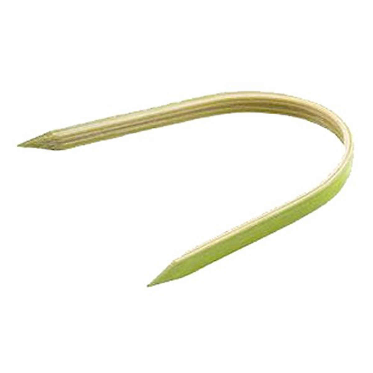 Bamboo U Shaped Pick Skewer (Case of 100), PacknWood - Biodegradable Wood Skewer Sticks for Appetizers, Drinks (1") PK209BBUBI
