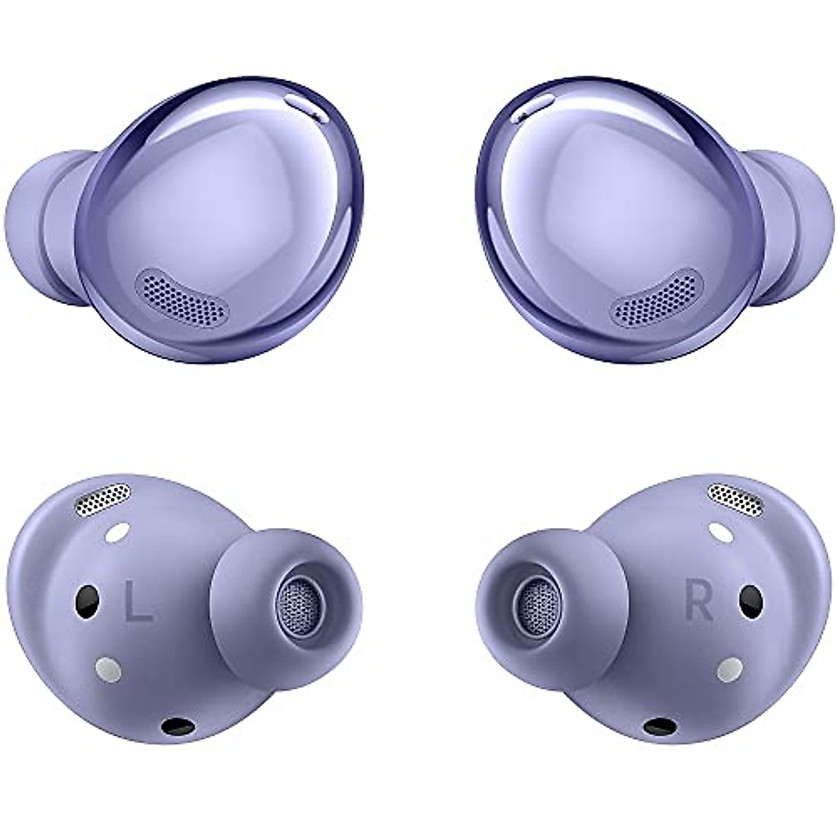 Samsung Galaxy Buds Pro, True Wireless Earbuds w/Active Noise Cancelling (Wireless Charging Case Included), Phantom Violet (International Version)