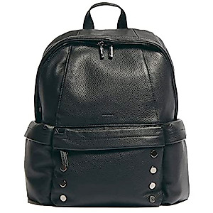 Hammitt Women's Black/Gunmteal Large Hunter Backpack