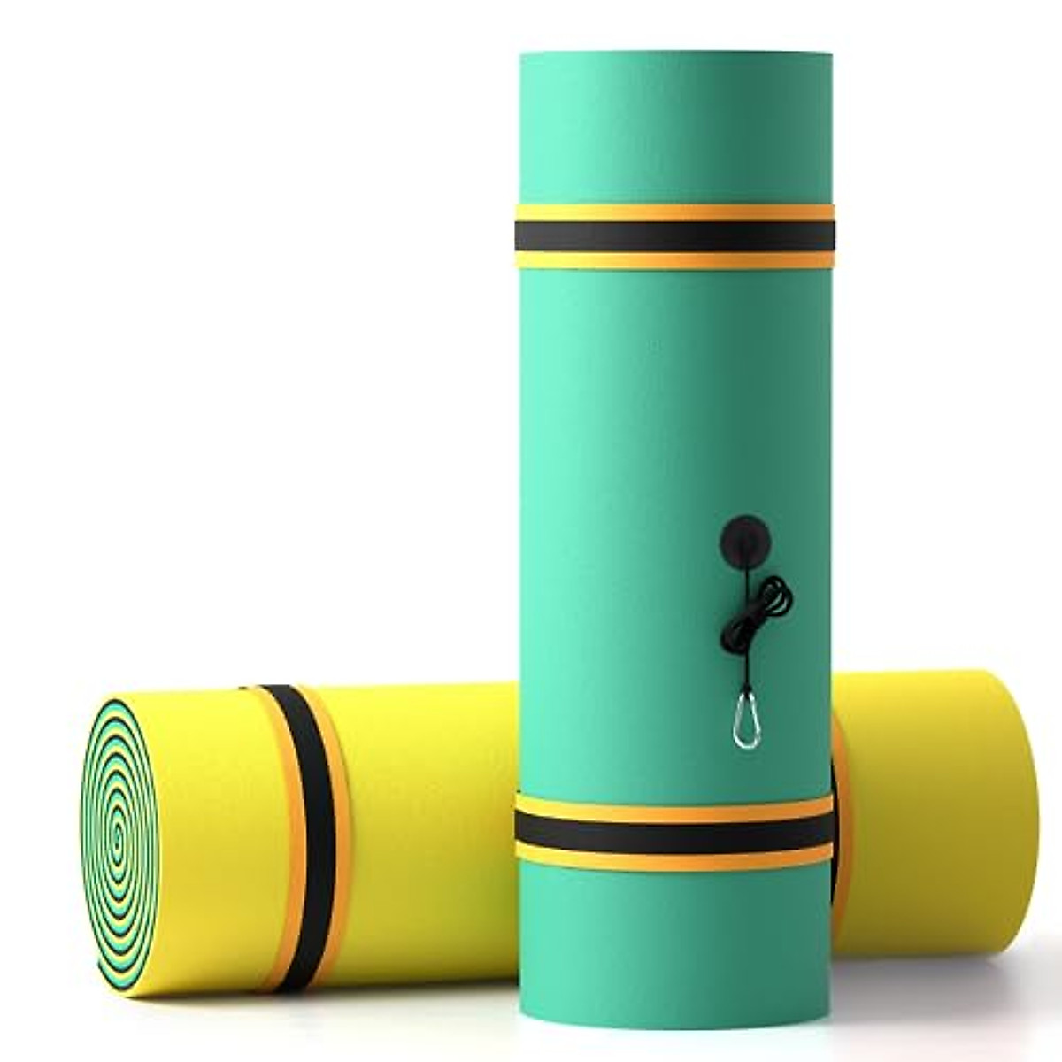 SOWKT Lily Pad Floating Mat (18 x 6 ft) - Premium Floating Water Mat for The Lake and Boating - Giant Floating Water Pad for Lakes | Lilly Pad Floating Water Dock