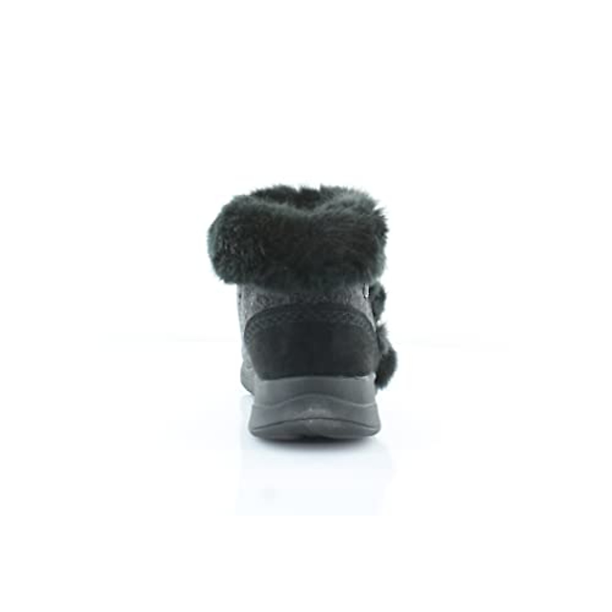BZees Iris Black Faux Wool 6 M