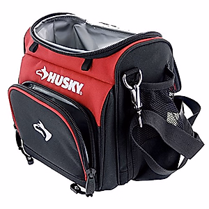 Husky 82021N11 9" 600 Denier Water and Weather Resistant Insulated Cooler with 2 Mesh Sleeves and Carrying Strap