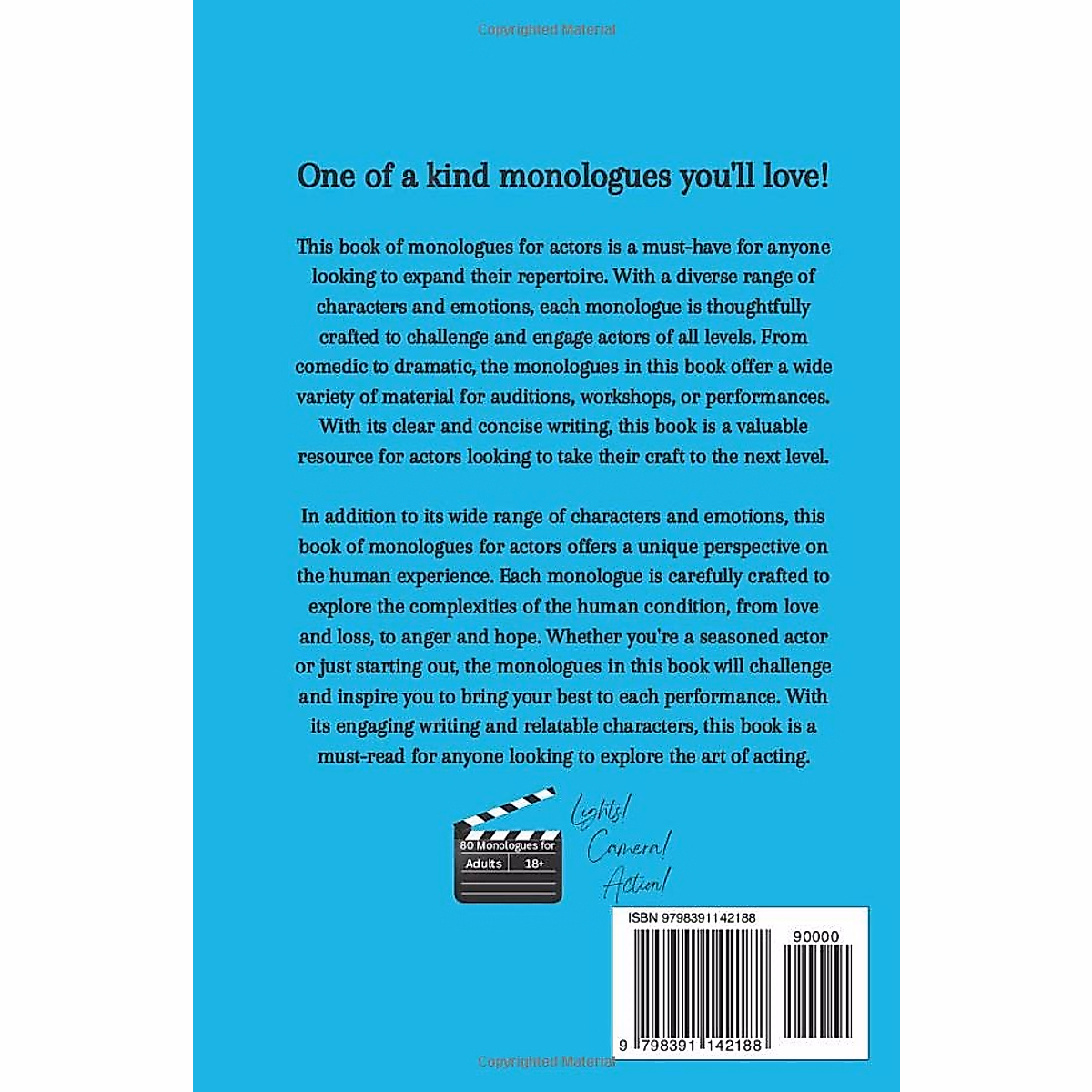 The Big Book of Monologues for Actors: 80 Original Monologues