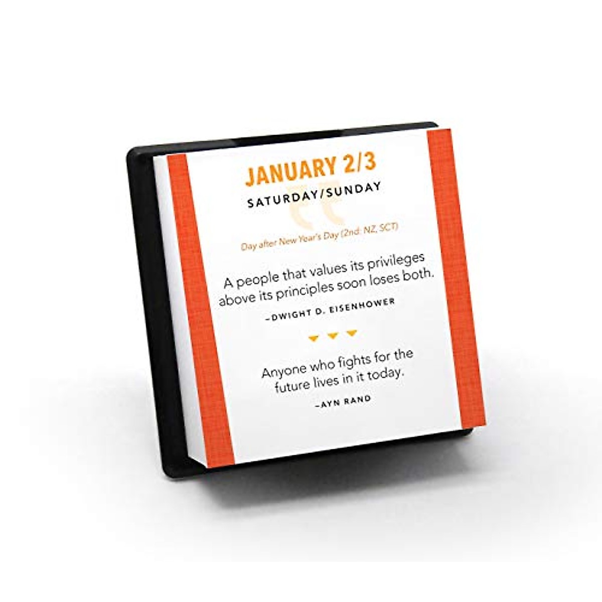 2021 Great Quotes from Great Leaders Boxed Calendar: 365 Inspirational Quotes From Leaders Who Shaped the World (Daily Calendar, Desk Gift for Him, Office Gift for Her)