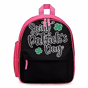 Happy Saint Patricks Day Backpack Lightweight Travel Work Bag Casual Daypack Business Laptop Backpack for Women Men