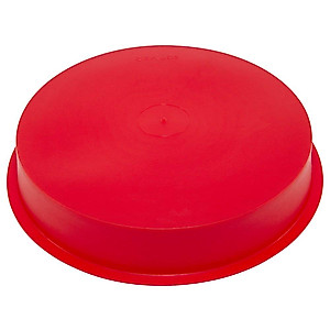 Caplugs T-1109 T Series – Plastic Tapered Cap and Plug, 20 Pack, Red LD-PE, Cap OD 6.97" x Plug ID 7.12" Protective Closures, Dust and Moisture Seals, MIL Spec, SAE Fittings, Hydraulic, EZ Remove