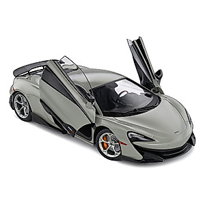 2018 McLaren 600 LT Coupe Blade Silver 1/18 Diecast Model Car by Solido S1804506