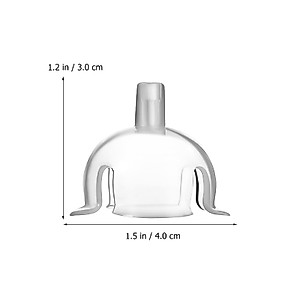 Toddmomy 100pcs Clear Chocolate Box Holder Chocolate Ball Holder Case Flower Candy Packaging Case Candy Ball Bouquet DIY Fixed Base for Birthday Wedding Party Supplies