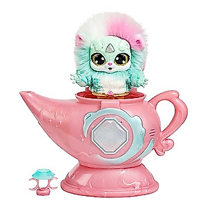 Magic Mixies Magic Genie Lamp with Interactive 8" Plush Toy and 60+ Sounds and Reactions. Reveal a Genie Mixie from The Real Misting Lamp. Gifts for Kids, Ages 5+ - Amazon Exclusive