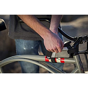 BELL Stowaway 450 Top Tube Frame Bag with Phone Storage - Black/Silver