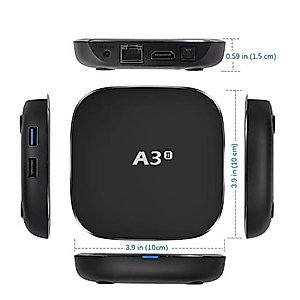 A3-II 电视盒 IPTV Chinese 2023 全新二代本 A3升级版 普通话粤语频道 Massive Movies& TV Series Smart Andriod Box