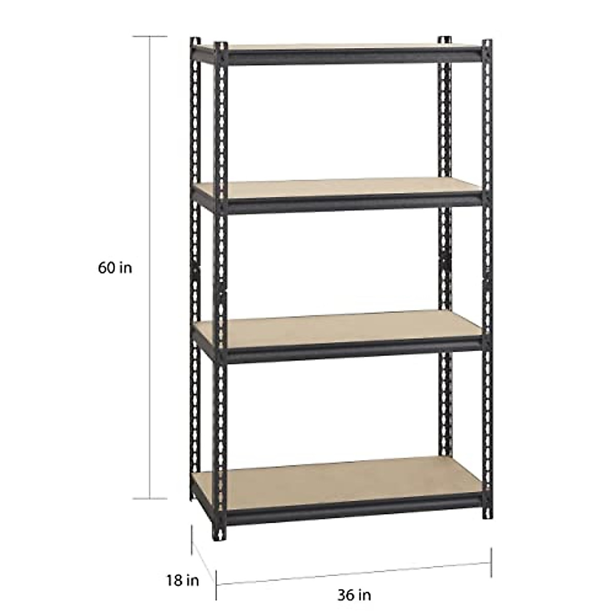 Hirsh 2,300 Lb Capacity Iron Horse Shelving