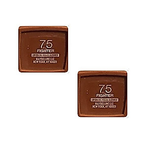 Pack of 2 Maybelline New York SuperStay Matte Ink Liquid Lipstick, Fighter # 75